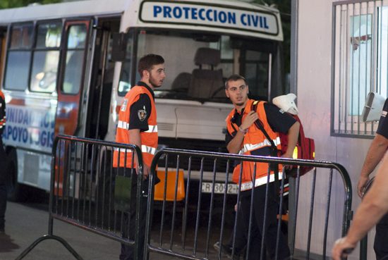 Trasladan al hospital a un hombre de 55 años que sufrió un infarto en la Feria de Ciudad Real ...