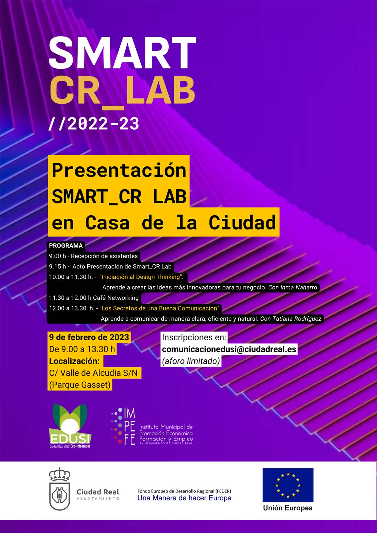 Ciudad Real: La aceleradora de ideas empresariales Smart CR–LAB acogerá diez proyectos ...