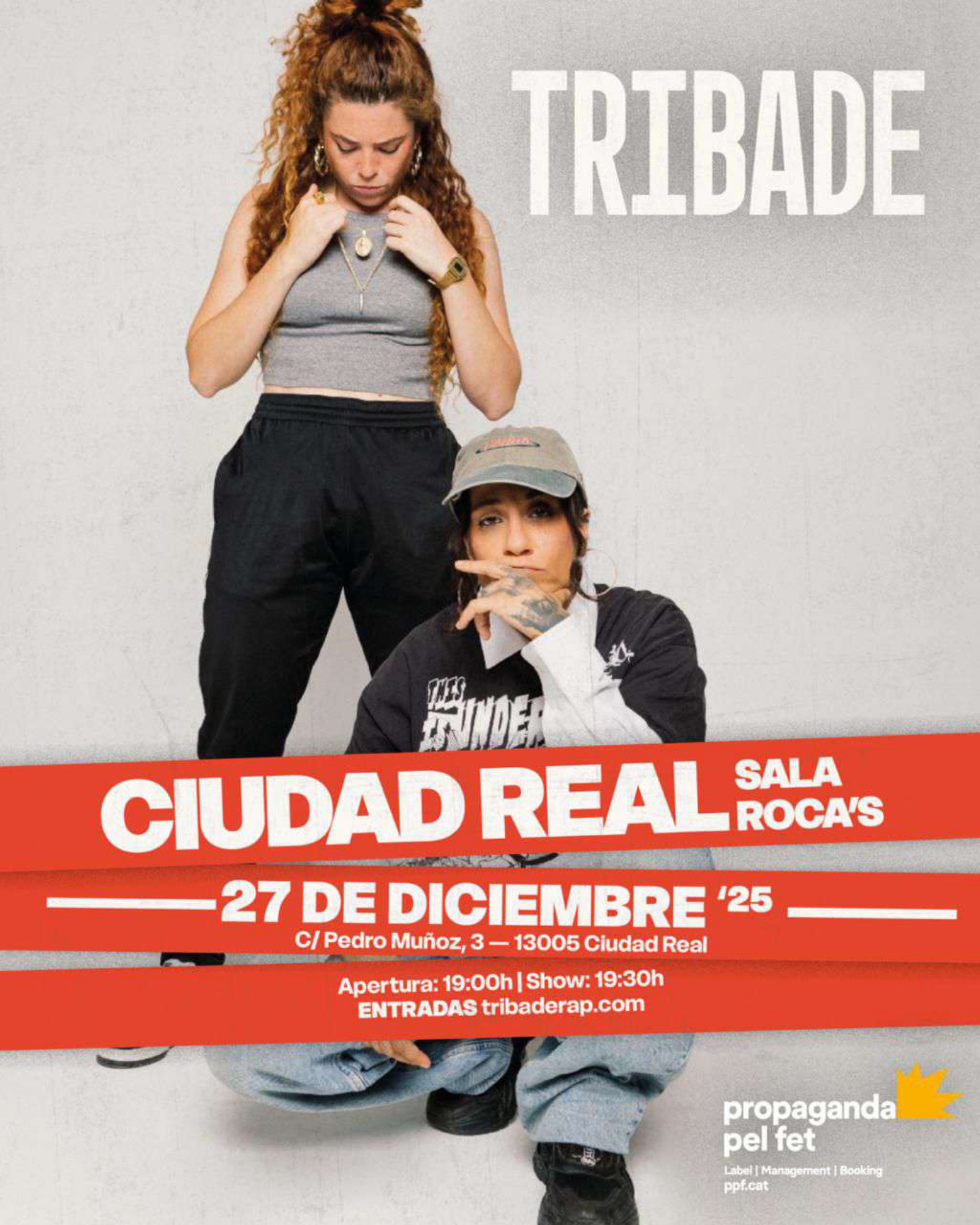 Tribade actuará el 27 de diciembre en Ciudad Real | MiCiudadReal.es